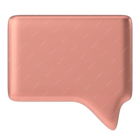 말풍선 말풍선 텍스트 상자 3d 일러스트 프리미엄 사진