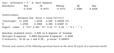 Solved Problem Identify The Estimate Of The Variance Of Chegg