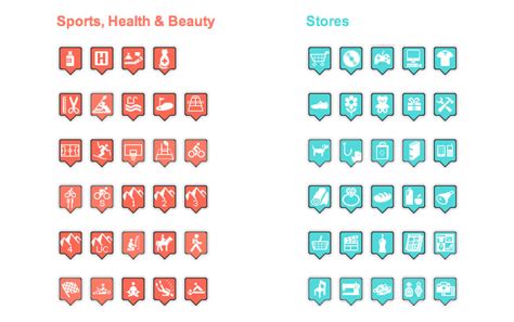 Google Map Icons Free