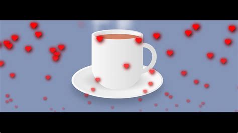 Animated Hot Tea Cups And Plate Only Html Css Animation Video For