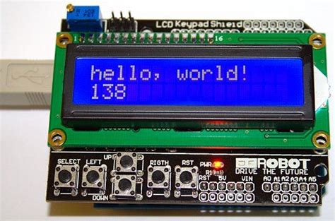 arduino lcd keypad shield game