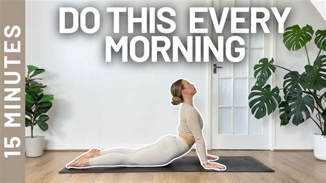 15min Morning Workout Gentle Routine To Wake Up Your Body Youtube