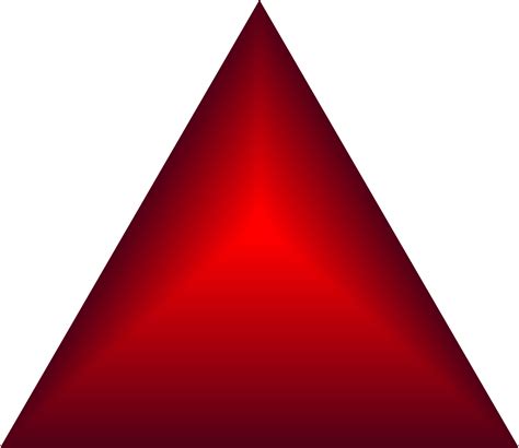 Triangle Click Press Button Upload Internet Website Icon Cursor Up Mark Abstract Background
