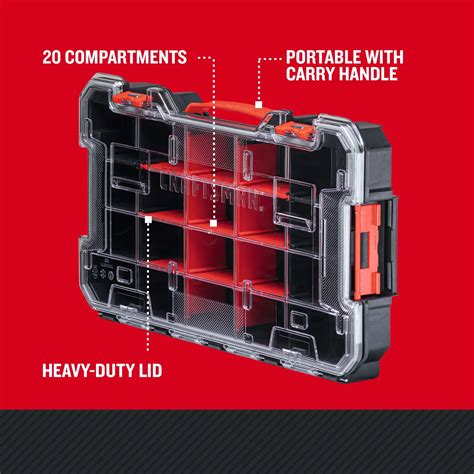 Versastack™ 20 Compartment Organizer