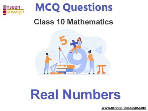 Real Numbers MCQ Class Mathematics