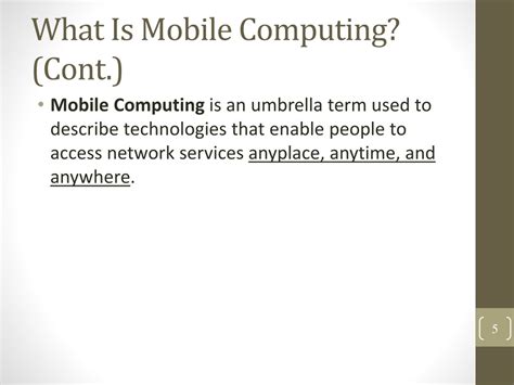 Ppt Mobile Computing Powerpoint Presentation Free Download Id9091787