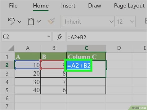 formas de copiar fórmulas en Excel wikiHow