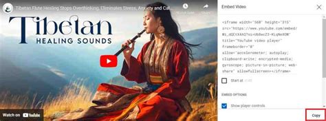 How To Embed Youtube Video In HTML Website