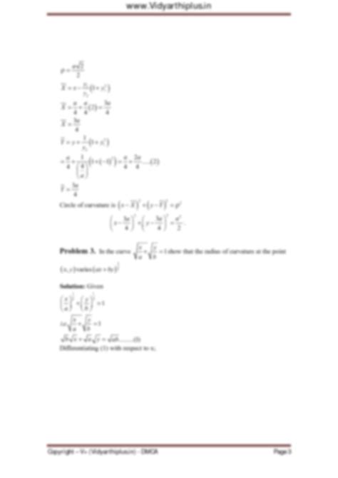 Solution Differential Calculus Studypool