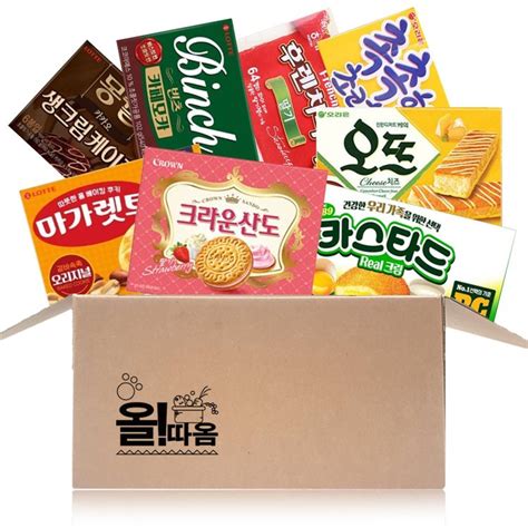 올따옴 과자폭탄 인기파이 8종 선물박스 사무실 탕비실 간식 홈플러스 택배배송