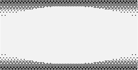 Gradient Bitmap Pixelated Frame Border Background With Halftone Effect