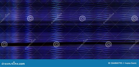 Digital Dark Purple Distortion Horizontal Line Glitch Noise Effect With Black Bottom Part