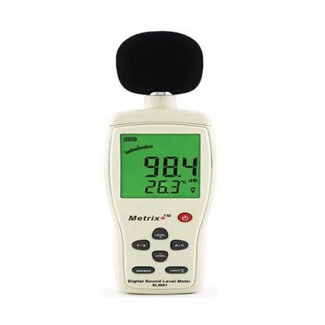 Metrix Sound Level Meter Digital Accuracy 135db At Rs 1500 In Ahmedabad