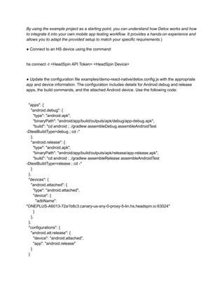 Guide To End To End Detox Testing Headspin PDF Computer Software And Applications Computing