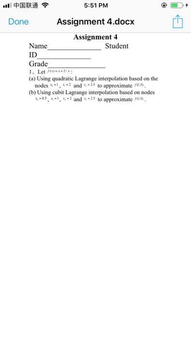 Solved Grade Let S X X X A Using Quadratic Lagrange Chegg