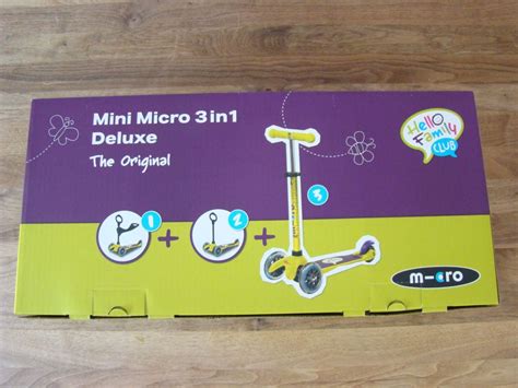 Scooter Mini Micro 3 In 1 Deluxe Neu Und Originalverpackt Kaufen