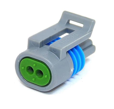 2 Way Delphi 150 2 Series Connector Female Gry