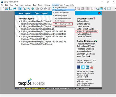 Tecplot Macro Tutorials Qanda About Using Tecplot Macros Tecplot Macro Tutorials Qanda About Using Tecplot Macros