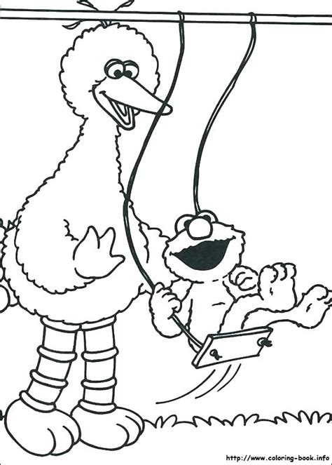 Grover Coloring Sheet Coloring Pages