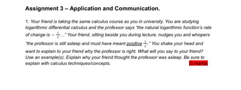 Solved Assignment 3 ﻿application And Communicationyour