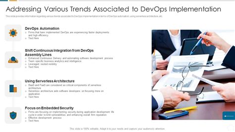 Future Trends Of Devops Industry It Addressing Various Trends