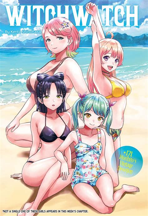 Wakatsuki Niko Miyao Nemu Kuramochi Momo And Tsuchiya Mii Witch Watch Drawn By Shinohara