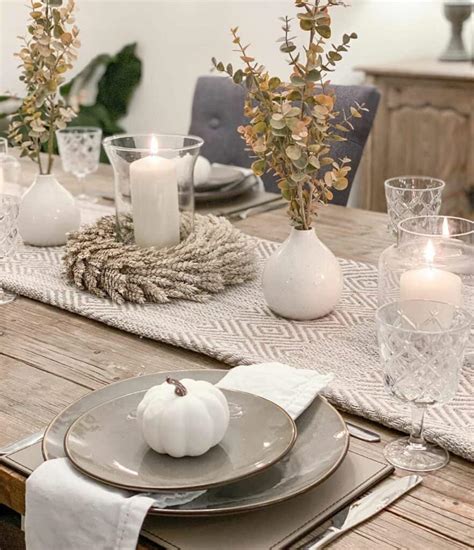Patterned Table Runner Ideas With Fall Décor Soul And Lane