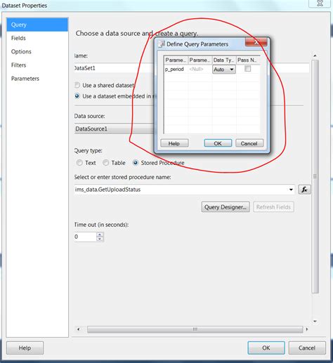 Reporting Services Not Able To Work With Mysql Stored Procedure In