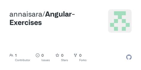 GitHub Annaisara Angular Exercises