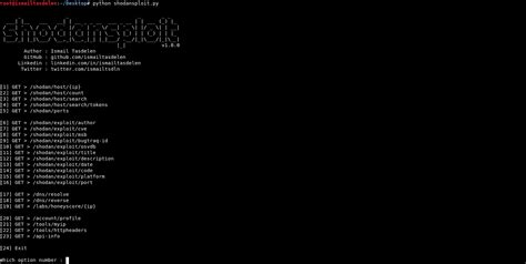 Shodanploit Shodan Command Line Interface Written In Python