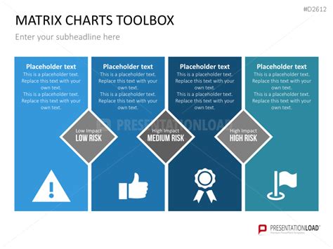 Matrix Charts PowerPoint Template Toolbox