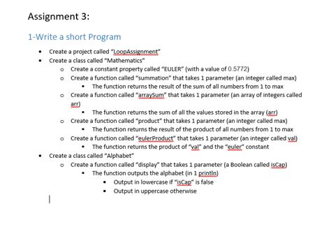 Solved Assignment 3 O 1 Write A Short Program • Create A