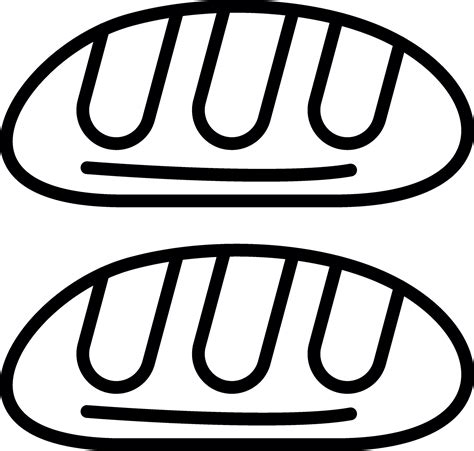 Bread Vector Icon Design 25183857 Vector Art At Vecteezy