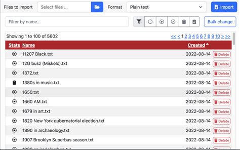 sorting documents by upload date · issue 3329 · inception project