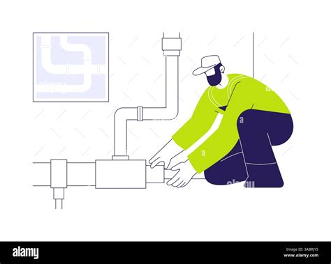 Sewage Installation Abstract Concept Vector Illustration Stock Vector Image And Art Alamy