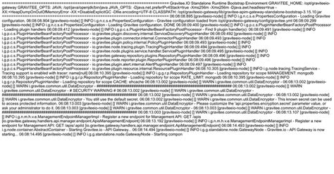 Errors In Gravitee Gateway Pod In Kubernetes Native Installation 7