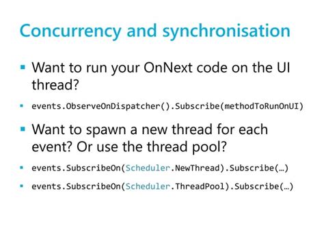 Reactive Extensions Rx Ppt