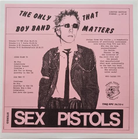 Sex Pistols The Only Babe Band That Matters Vinyl Green LP Compilation 4 More 2022