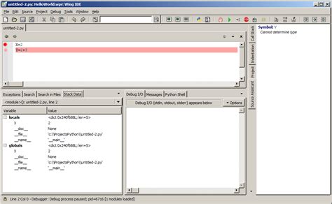 Gis Programming With Python Introduction To Python In The Wing Ide