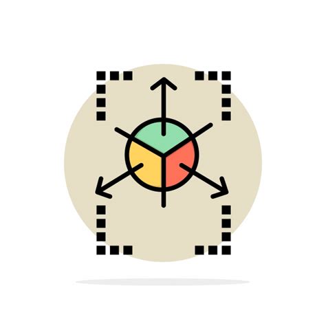 Prototype Grid Database Chart Abstract Circle Background Flat Analysis
