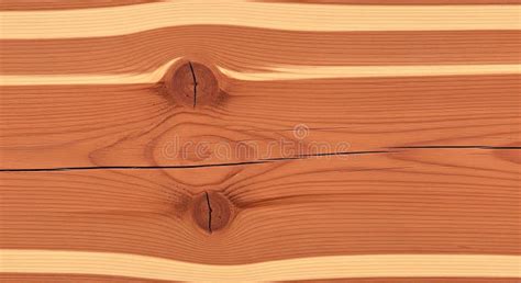 Knotted Cedar Wood Panel Texture Color Bands Resin Lines Rustic Timber Background Stock