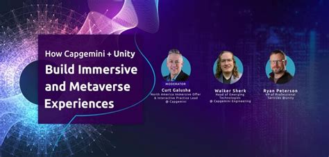 Anil Garg On Linkedin How Capgemini And Unity Build Immersive Metaverse