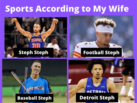 Sports According To My Wife When I Try Explaining Some Other Good