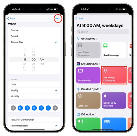 How To Enable Or Disable IPhone Always On Display On Schedule