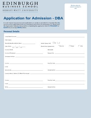 DBA Application Form Edinburgh Business Babe Fill And Sign Printable Template Online