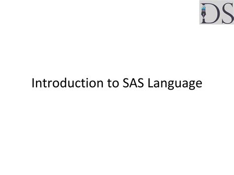 introduction to sas pdf