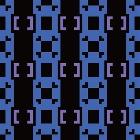 Premium Vector Seamless Pixel Abstract Pattern
