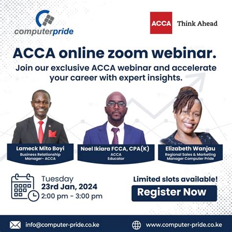 Computerpride Mombasa Nairobi Certifications Shortcourses Accountprofession