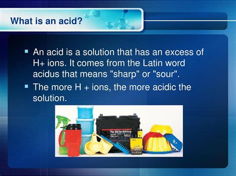 Lecture 7: Acid and Bases - ppt download