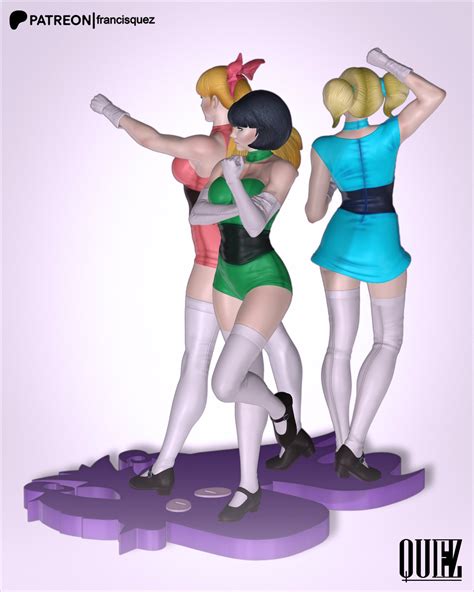 Powerpuff Girls 3d Printing Model